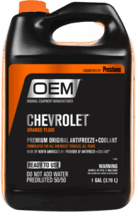 CHEVROLET Vehicles - Prestone® Total Protection
